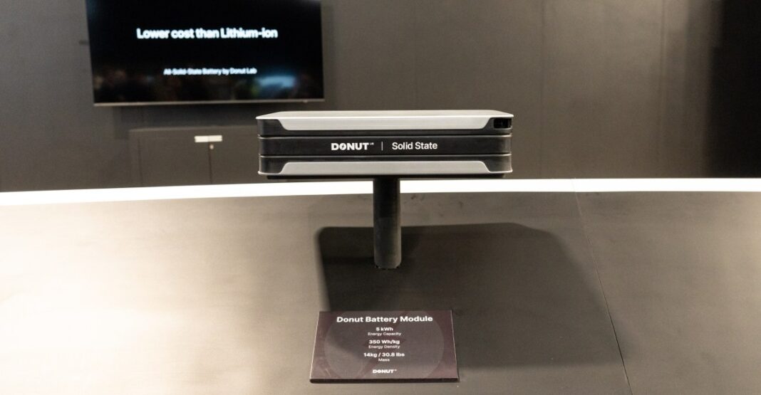 Donut Lab заявляє про прорив у виробництві твердотільних батарей ...